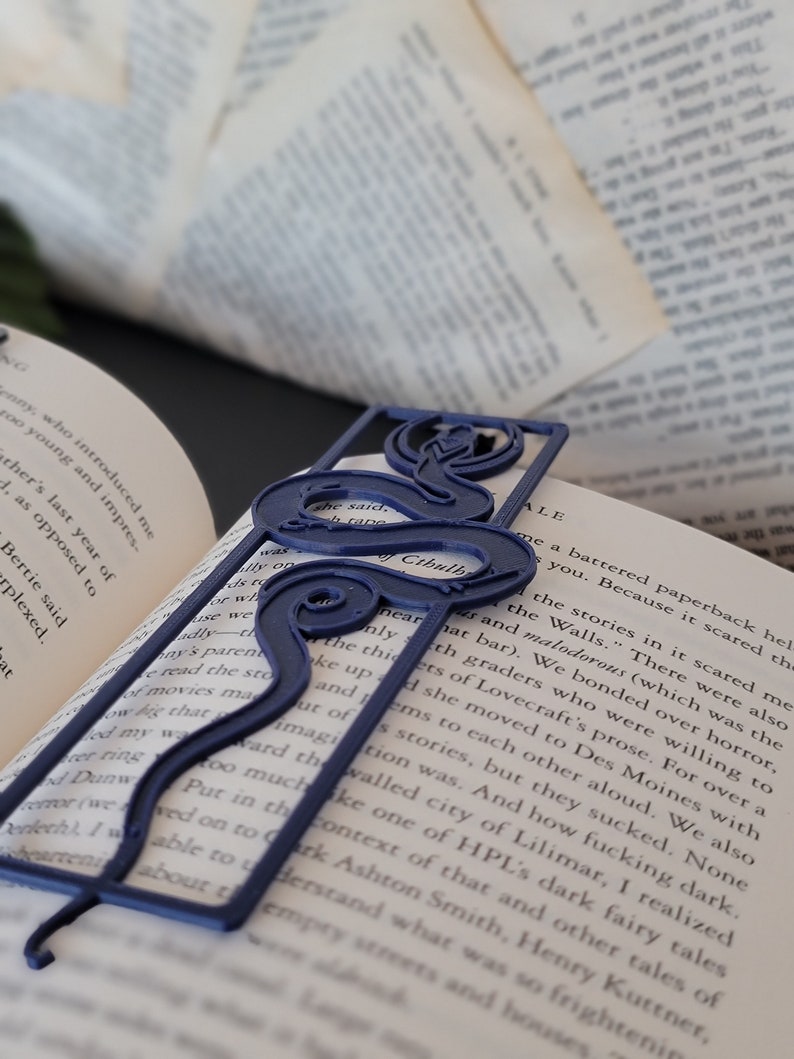 Basilisk Snake Bookmark - 3D Printed - Etsy