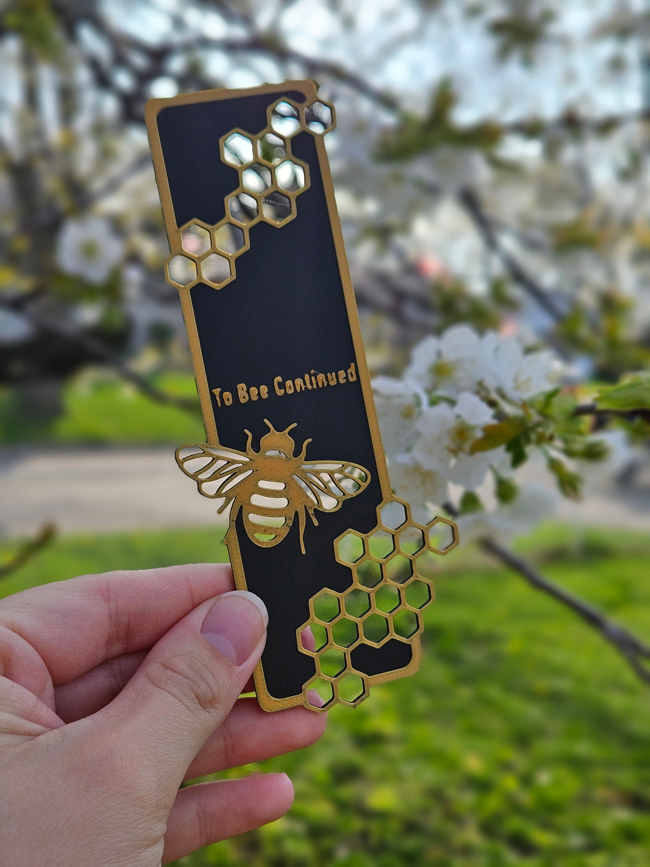 To Bee Continued- 3D Printed Bee Bookmark - Etsy