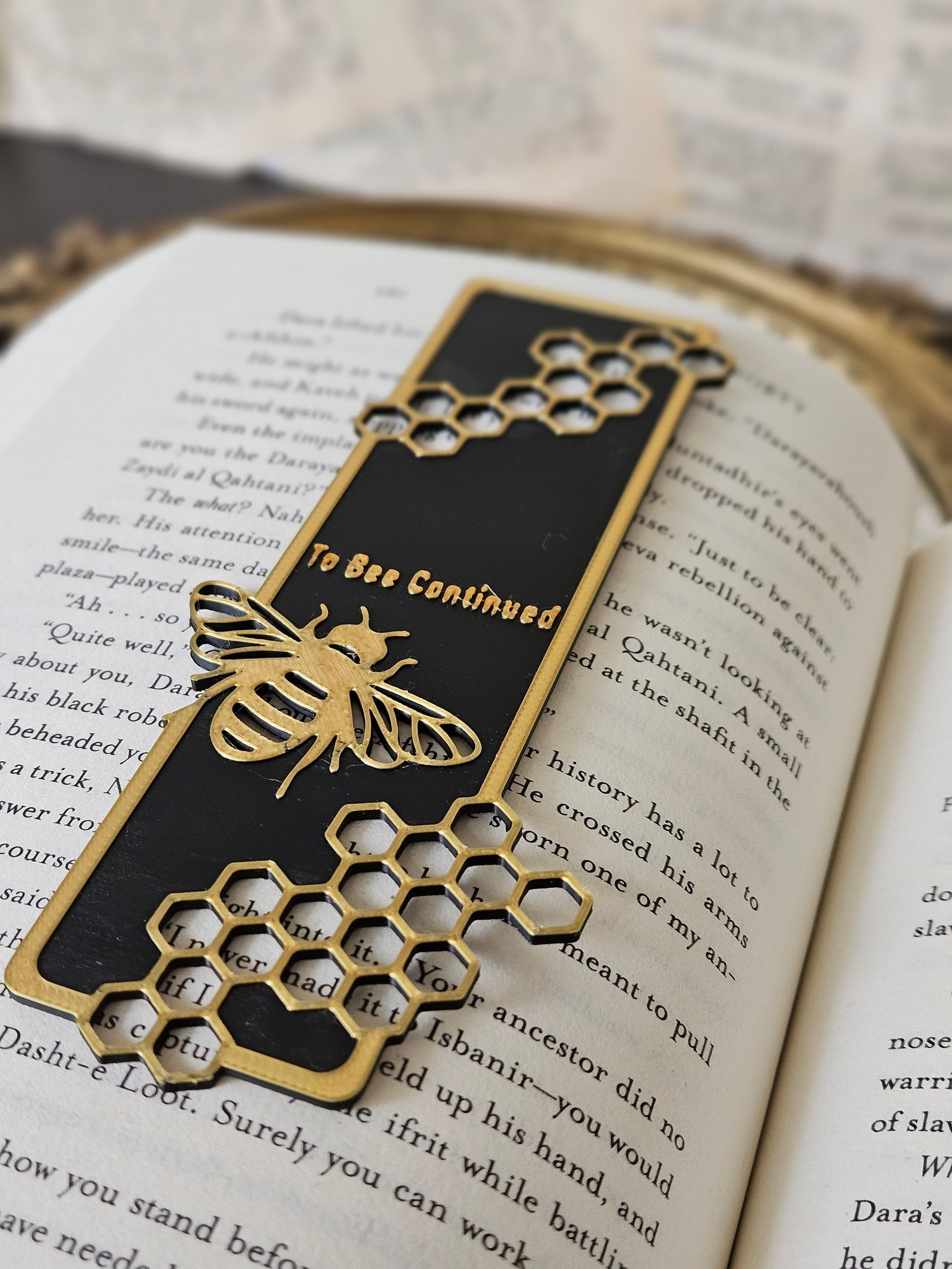 To Bee Continued- 3D Printed Bee Bookmark - Etsy
