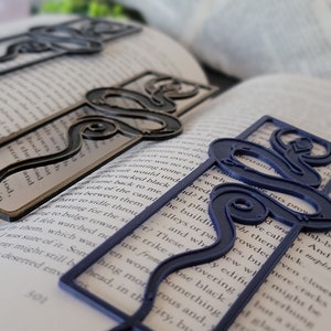 Basilisk Snake Bookmark - 3D Printed - Etsy