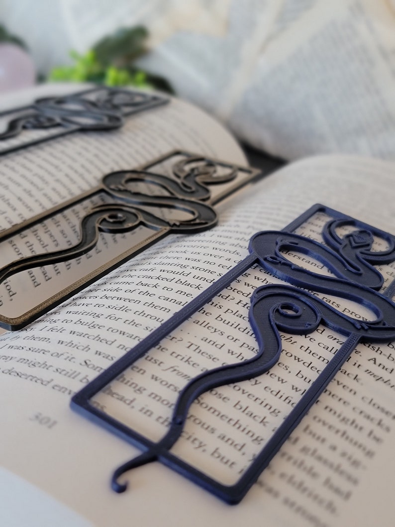 Basilisk Snake Bookmark - 3D Printed - Etsy
