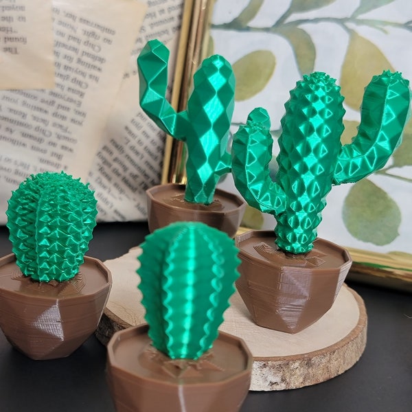 3d Printed Cactus - Etsy