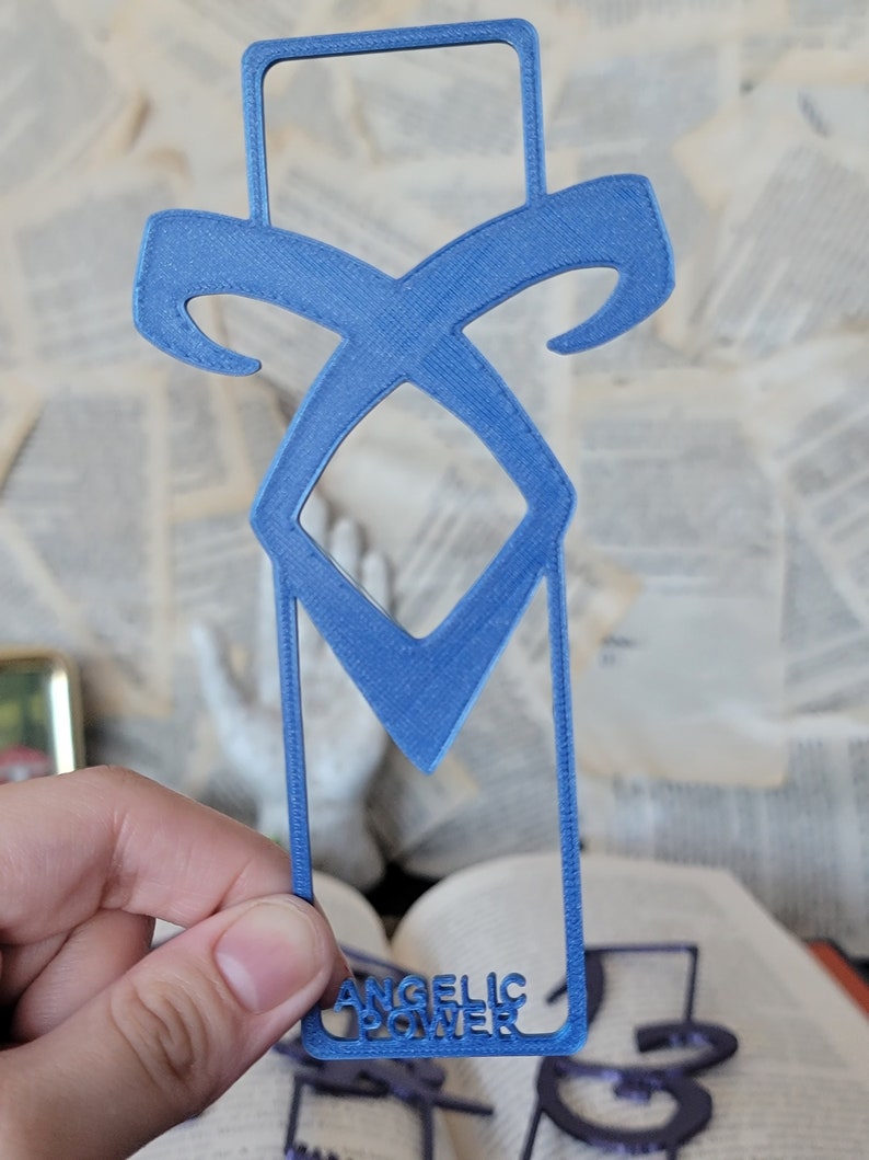 Mortal Instruments Rune 3D Printed Bookmarks - Etsy