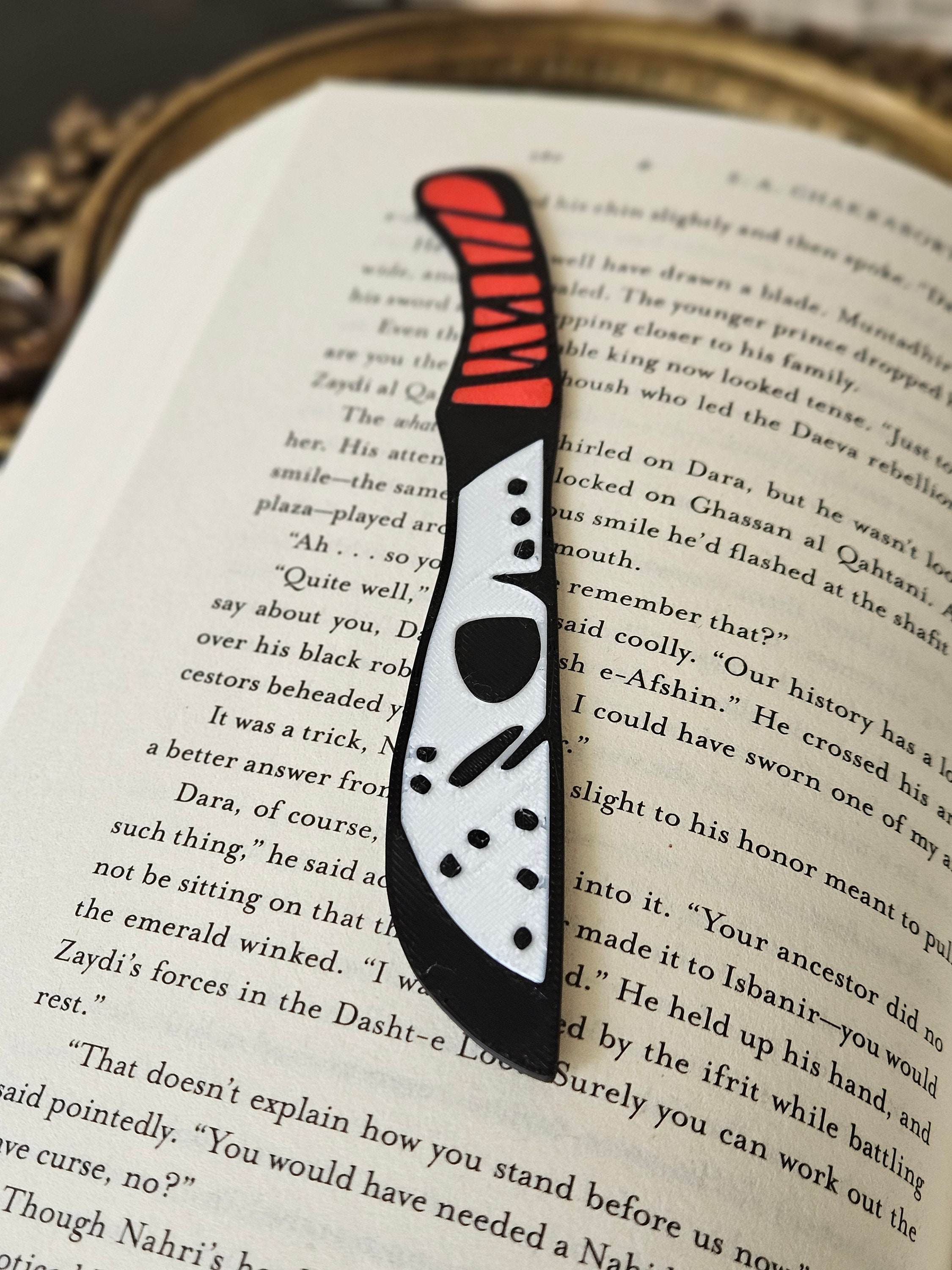 Horror Bookmarks 3D Printed Famous Horror Characters - Etsy