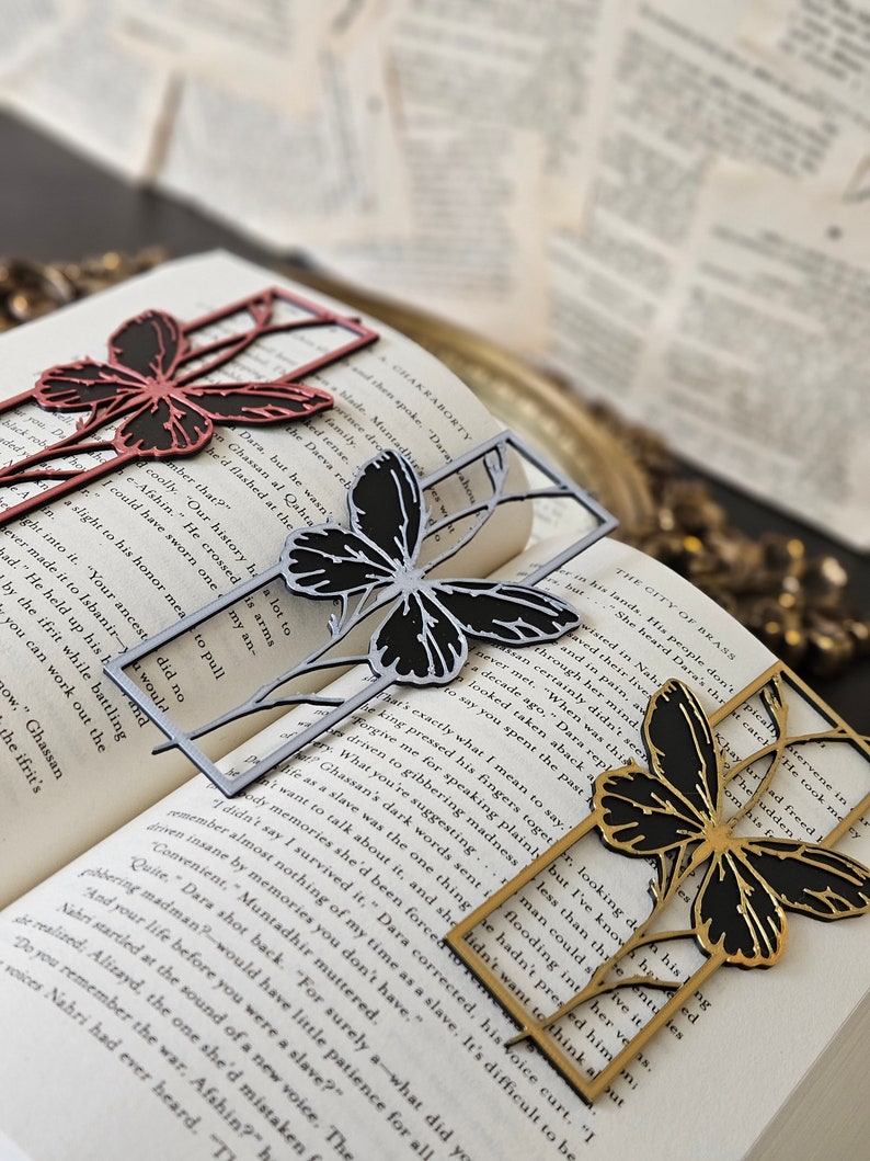 Adonis Blue Butterfly Bookmark- 3D Printed Bookmark - Etsy