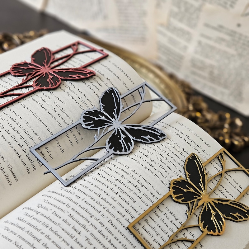 Butterfly Bookmark - Etsy