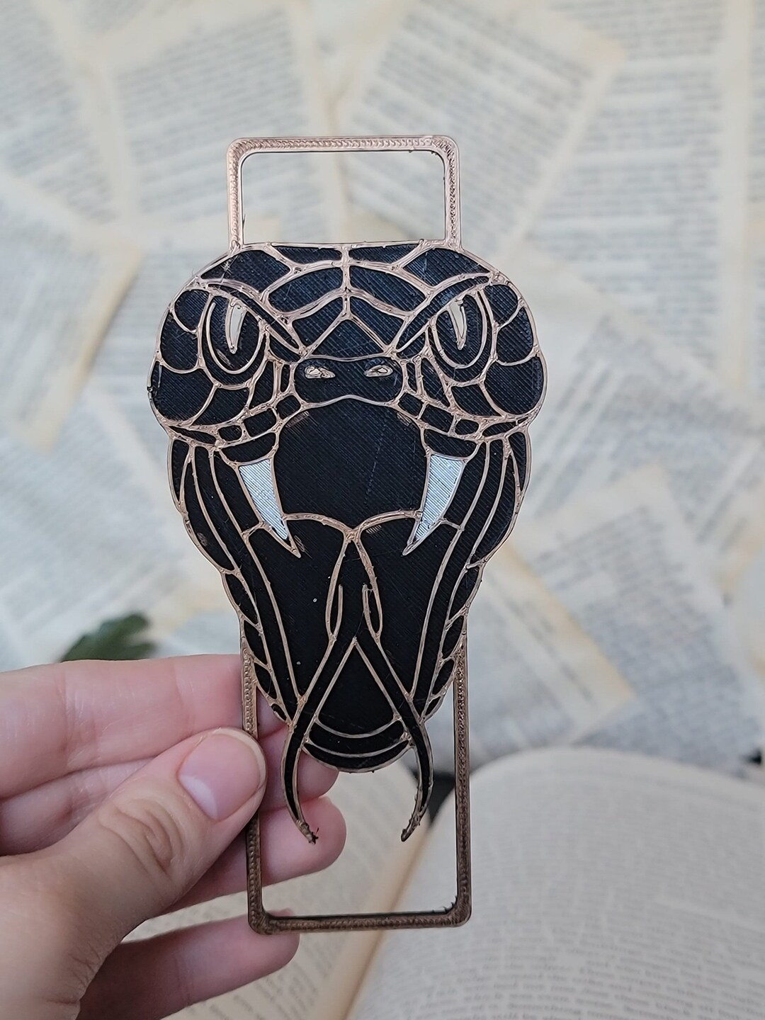 Viper - Snake Bookmark - 3D Printed - Etsy