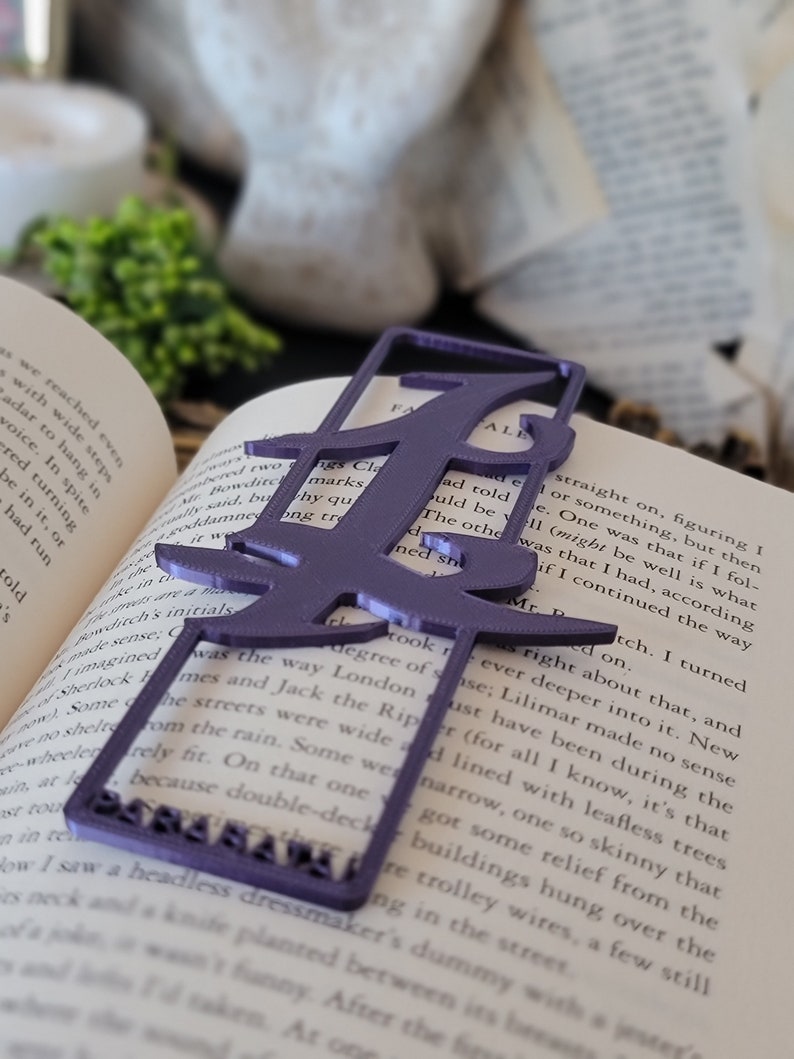 Mortal Instruments Rune 3D Printed Bookmarks - Etsy