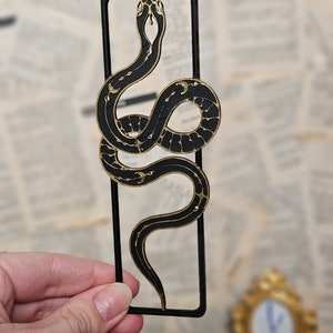 The Serpent- 3D Printed Bookmark - Etsy