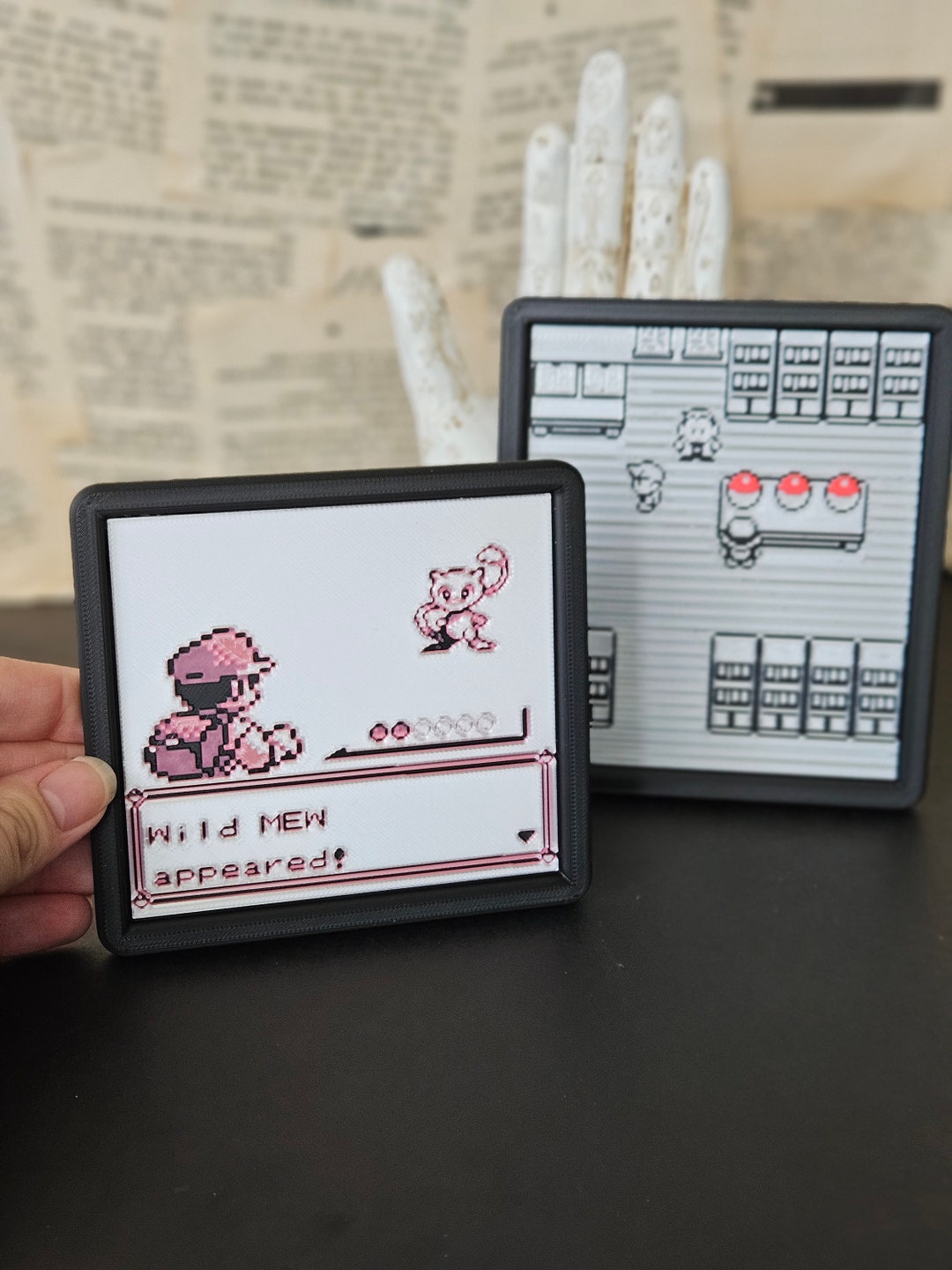 Classic Pokémon Scene Wall Art- Pokémon Yellow 3D Printed Wall Art - Etsy