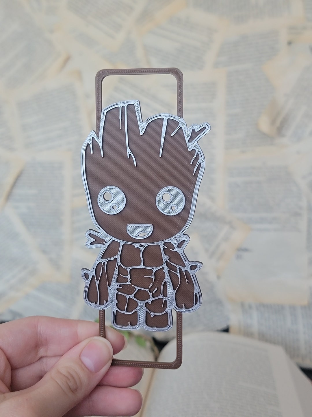 Baby Groot Bookmark 3D Printed - Etsy