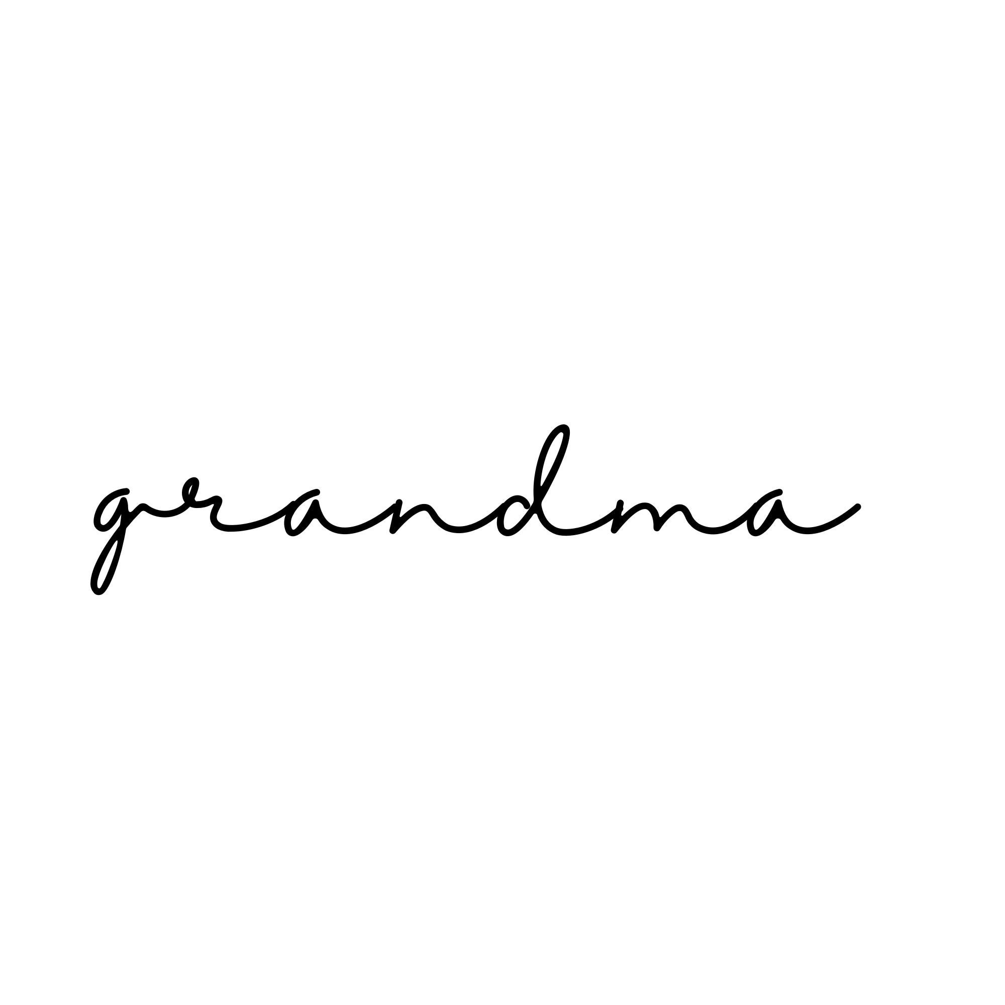 Grandma PNG, Grandma Cursive PNG, Grandma Script PNG, Grandma Png ...