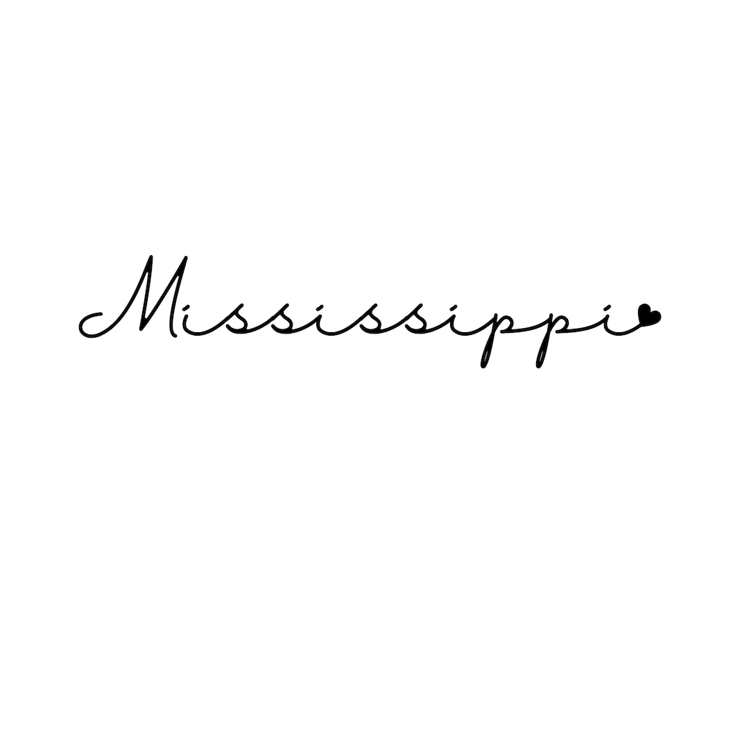 Mississippi PNG, States, United States, PNG, Clipart PNG, Best Seller ...