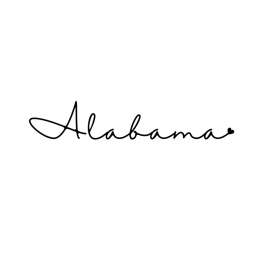 Alabama PNG, States, United States, PNG, Clipart PNG, Best Seller ...