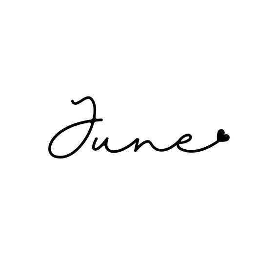 Month Of June Clipart