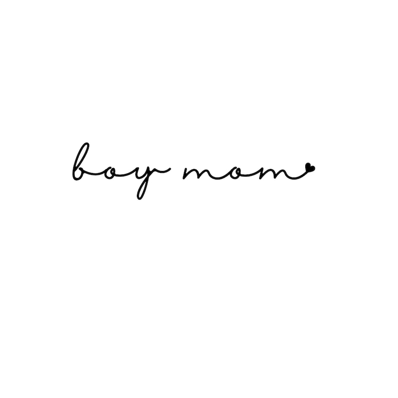 Boy Mom Script Word PNG, Boy Mama, Proud Mama, Bestseller, Popular ...