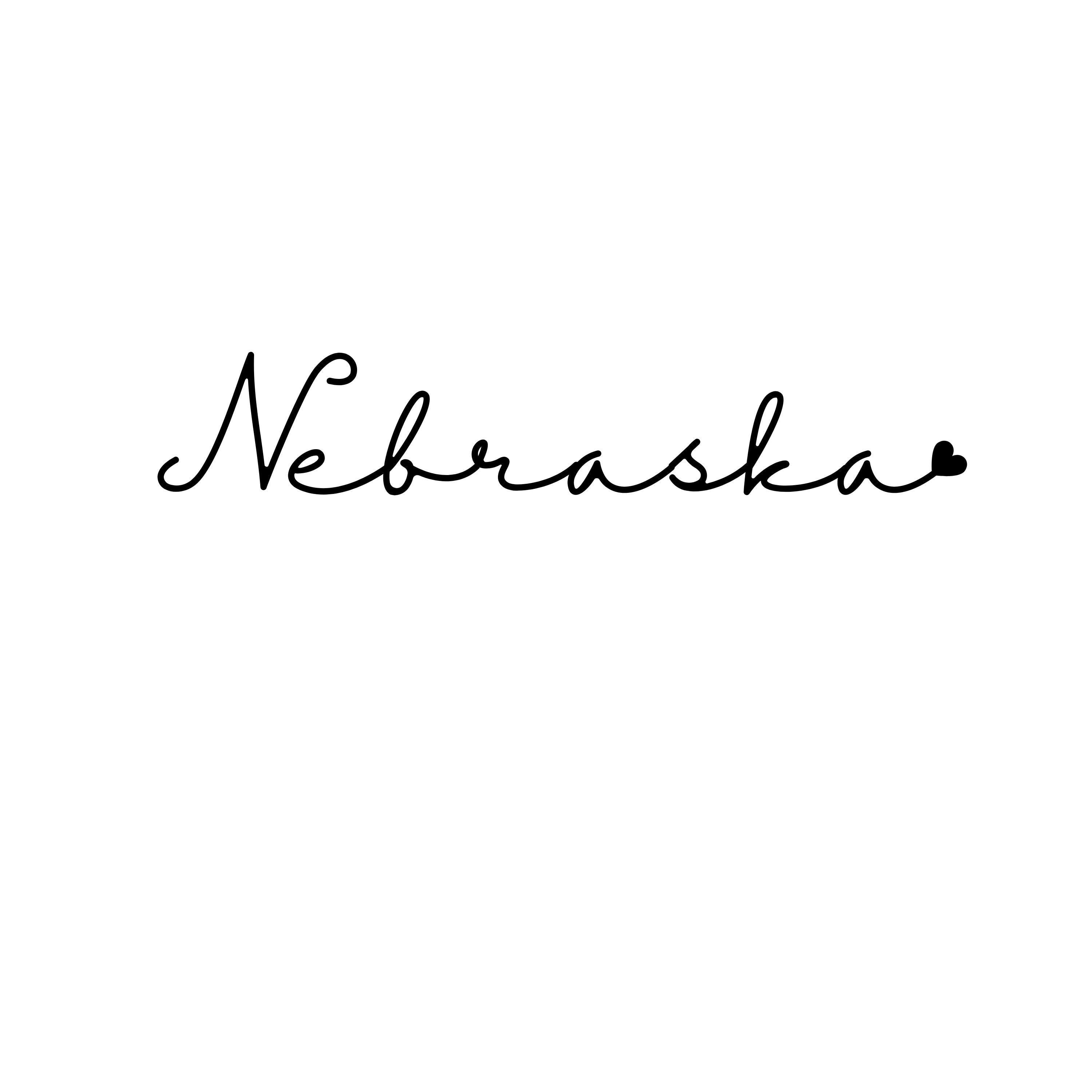 Nebraska PNG, States, United States, PNG, Clipart PNG, Best Seller ...