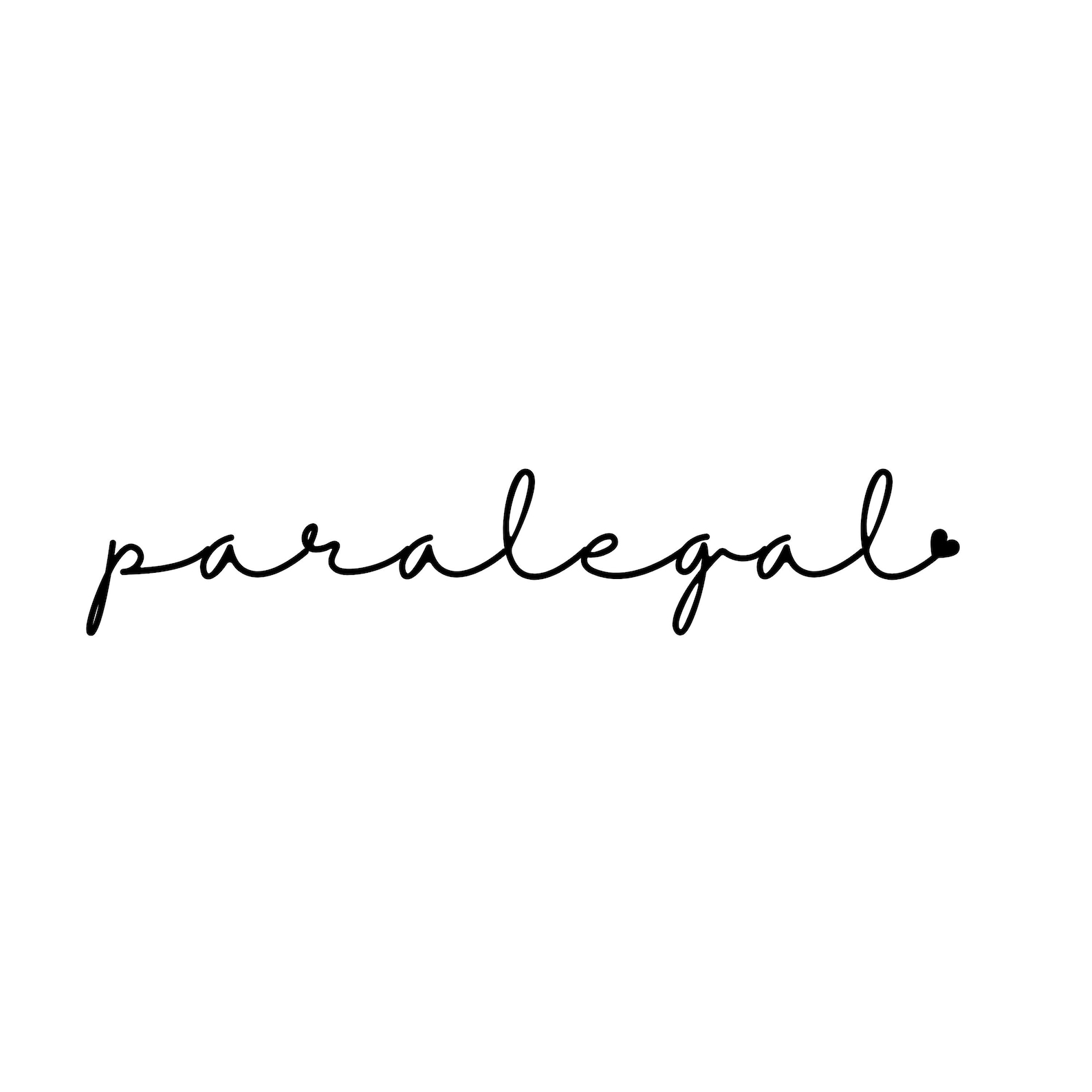 Paralegal Script Word PNG, Digital File, Occupation, Popular ...