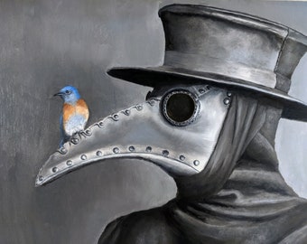 Plague Doctor Art | Etsy