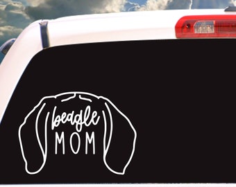 Beagle Window Decal - Etsy