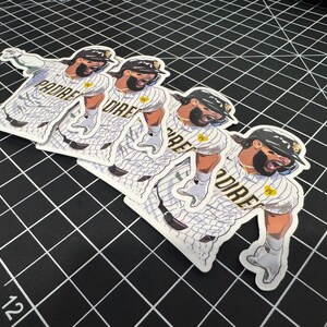 Tatis Jr Vinyl Sticker | SD Fernando Sticker | San Diego Waterbottle ...