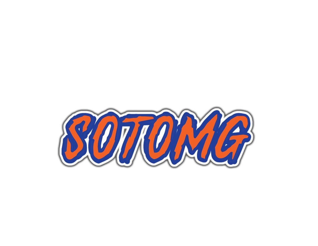 SOTOMG Vinyl Sticker | NY Soto Sticker | NY Juan 22 Waterbottle Sticker ...