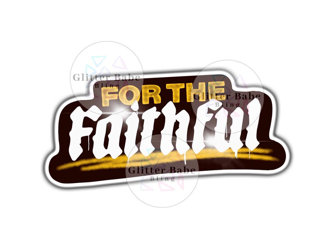 For the Faithful Vinyl Sticker | SD Friar Faithful Sticker | San Diego ...