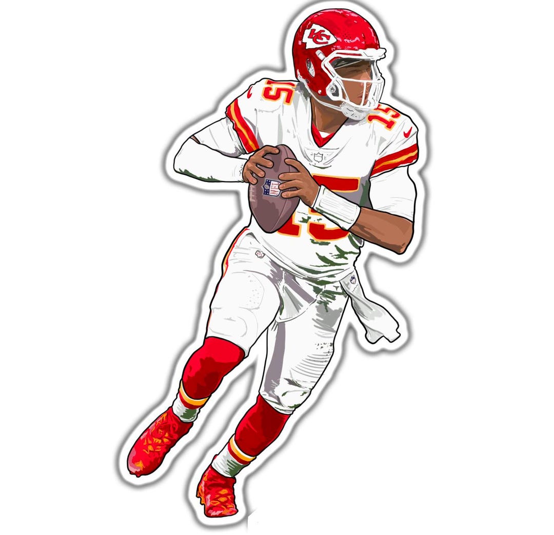 Mahomes Vinyl Sticker | KC Patrick Sticker | Taylor Swift Waterbottle ...