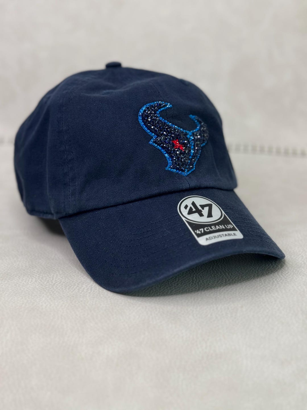 Navy Blue New HOU Texans Bling Hat | Swarovski Crystals Sports Hat ...