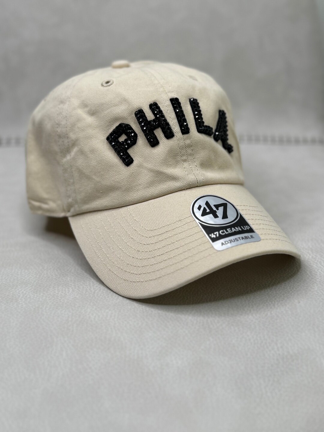 Ivory Phila Phillies Bling Hat - Swarovski Crystals | SHIPS SAME DAY - Etsy