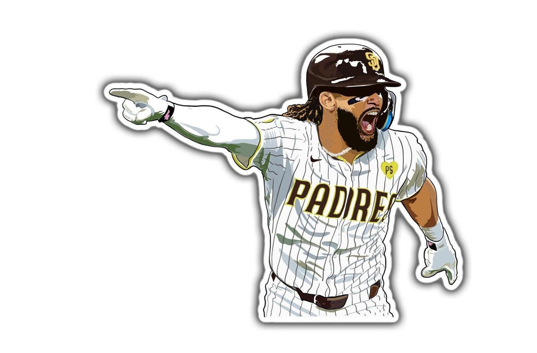 Tatis Jr Vinyl Sticker | SD Fernando Sticker | San Diego Waterbottle ...