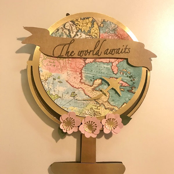 Map Cake Topper - Etsy