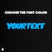 Animated Custom 3D Text Overlay for OBS - Etsy