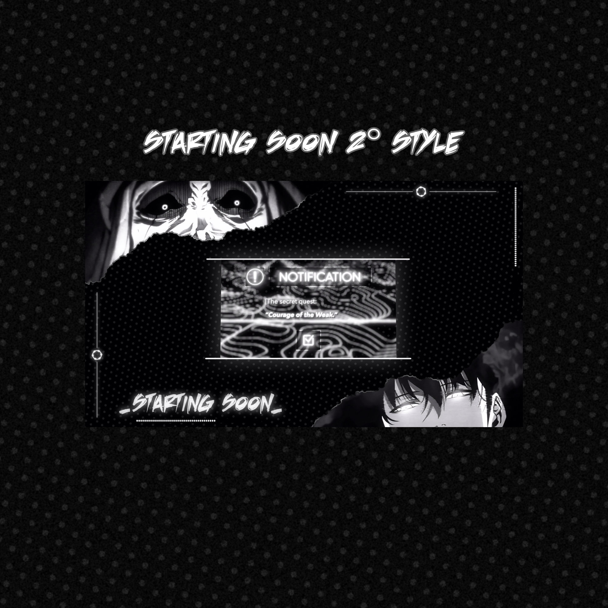 Animated Anime Screens Streaming Pack Overlay | for Obs/slobs | for ...