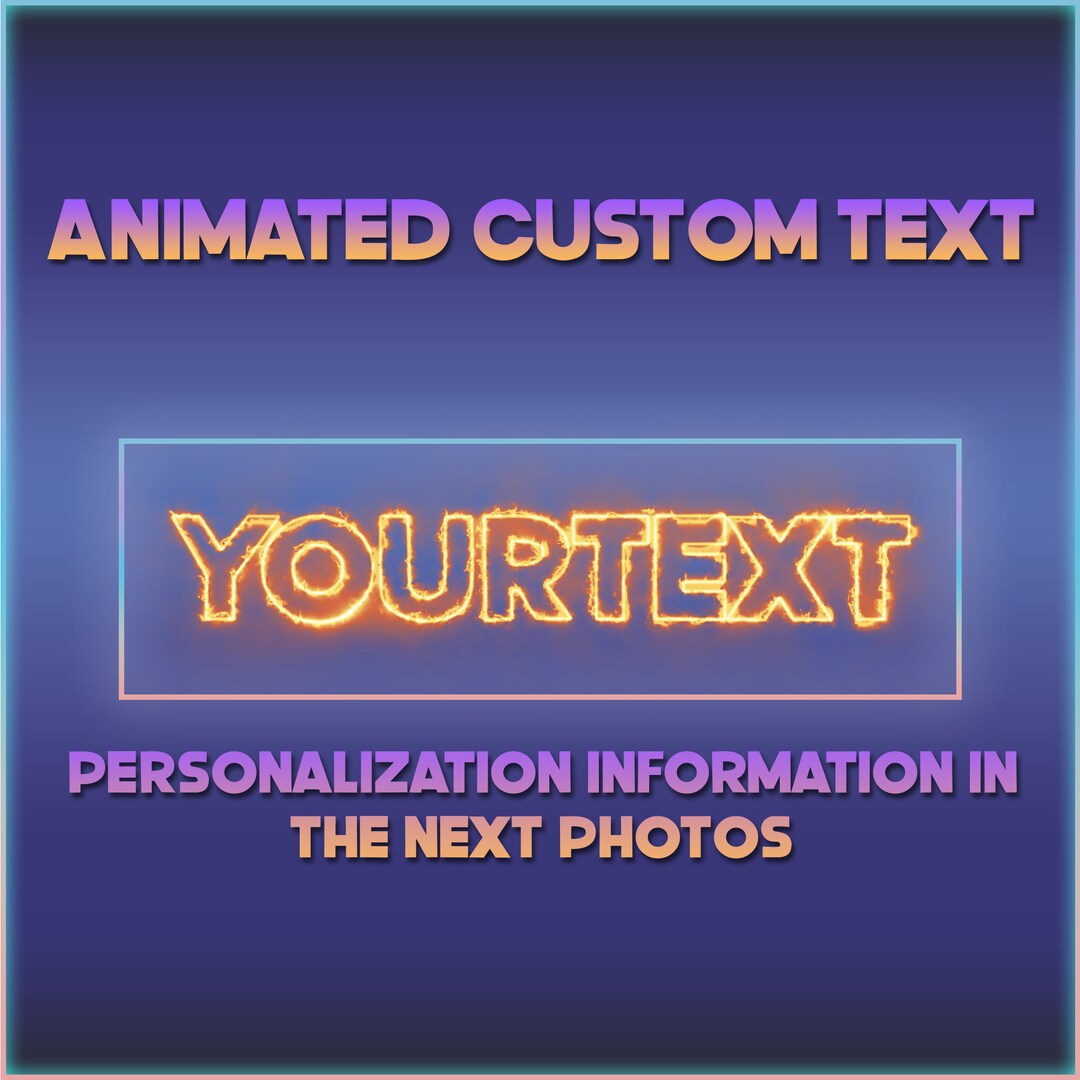 Animated Custom Text Overlay for OBS - Etsy