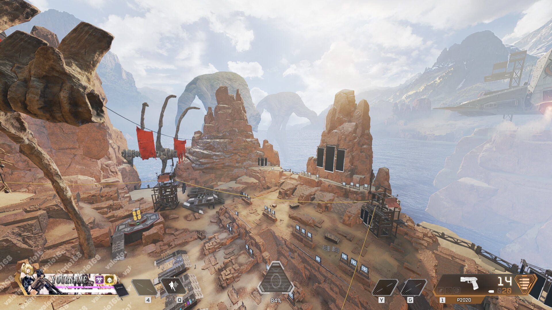 Anime Girl Animated Apex Legends Custom Health Bar Overlay - Etsy