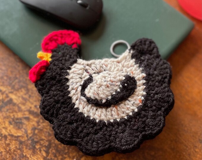 Crochet Chicken Change Purse Pdf Pattern - Etsy