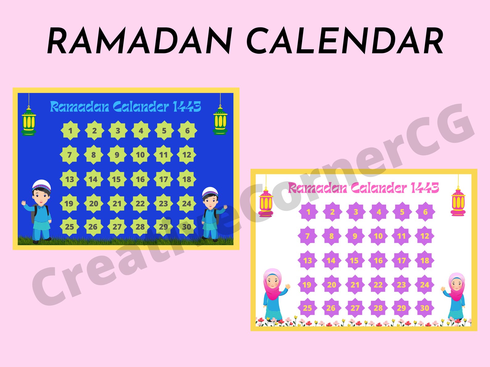 Ramadan Fun Pack Ramadan Activity Pack Printable Happy | Etsy