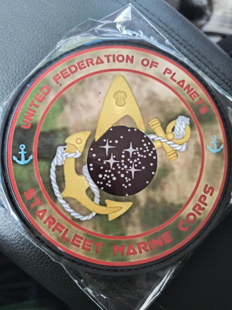 Starfleet Marine Corps Combat Patch. - Etsy