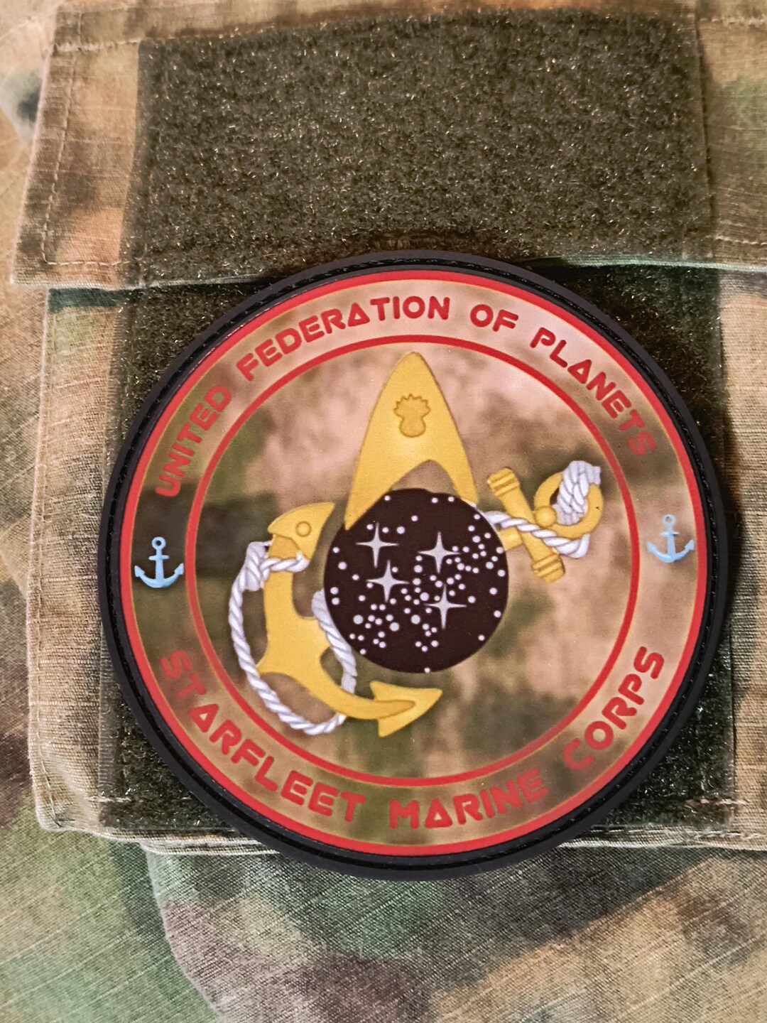 Starfleet Marine Corps Combat Patch. - Etsy