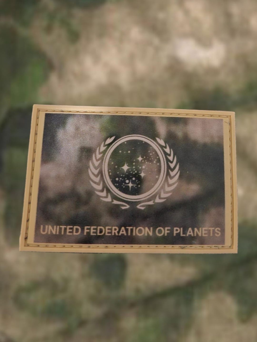 United Federation of Planets Flag Patch, Subdued, Velcro - Etsy