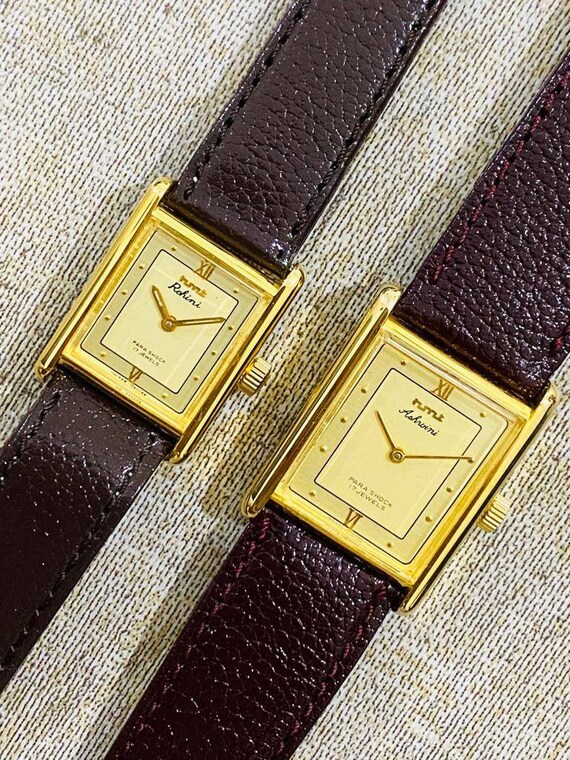 Beautiful Hmt Ashwini And Rohini Tank Golden Dial Two… - Gem