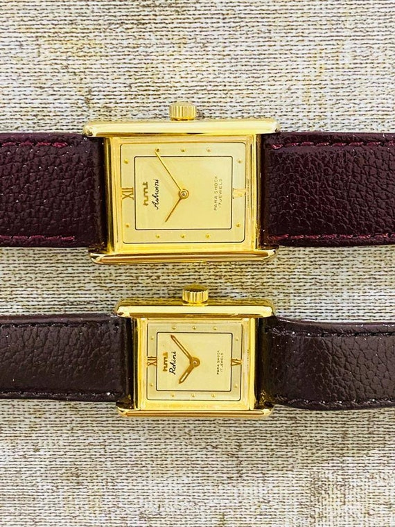 Beautiful Hmt Ashwini And Rohini Tank Golden Dial Two… - Gem