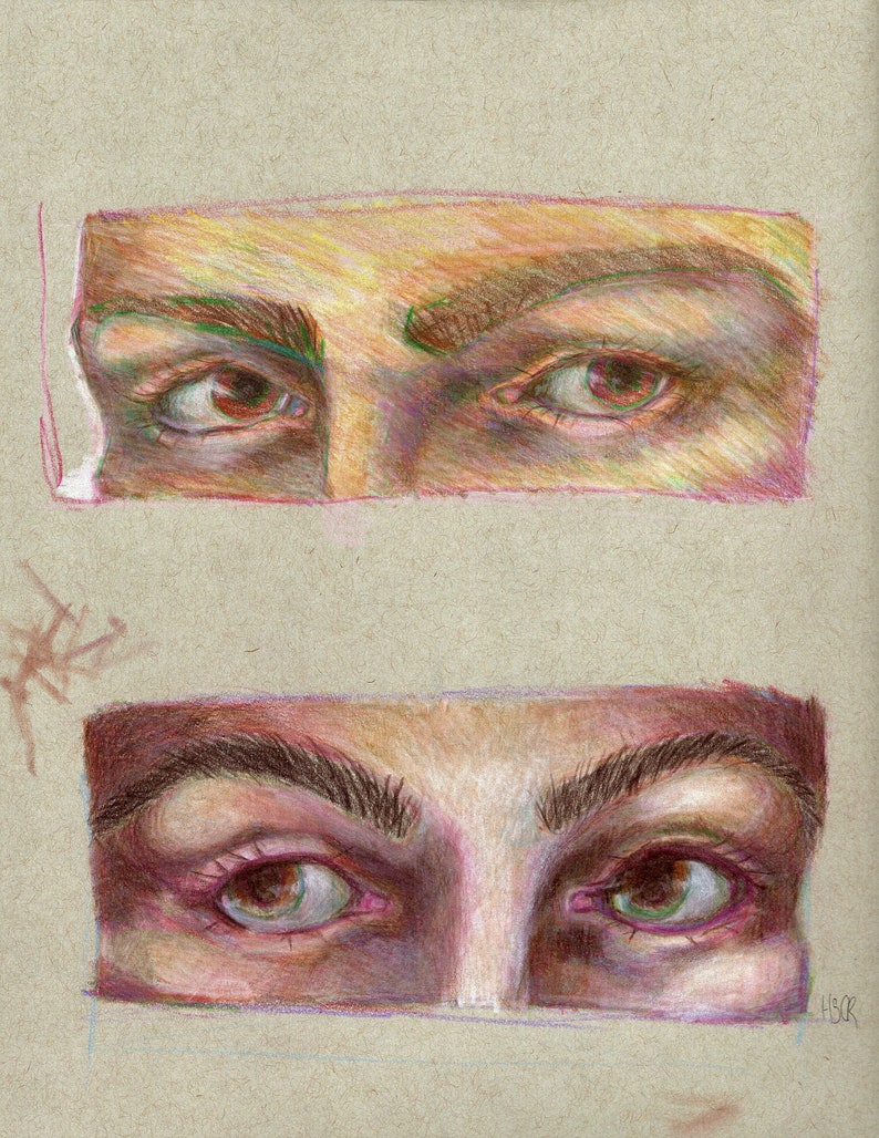 Signed Original Art Piece "side Eye" by Hannah S. C. Rygiel Wall Art ...