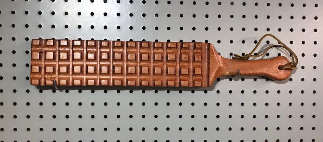 Waffle Whacker XL Paddle in Douglas Fir 20 Inches - Etsy