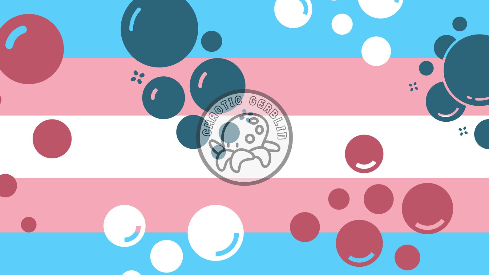 Trans Transgender Pride Flag Halloween Digital Computer Wallpaper - Etsy