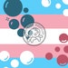 Trans Transgender Pride Flag Halloween Digital Computer Wallpaper - Etsy
