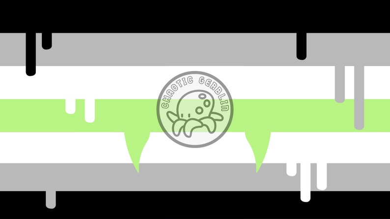 Agender Pride Flag Halloween Digital Computer Wallpaper - Etsy