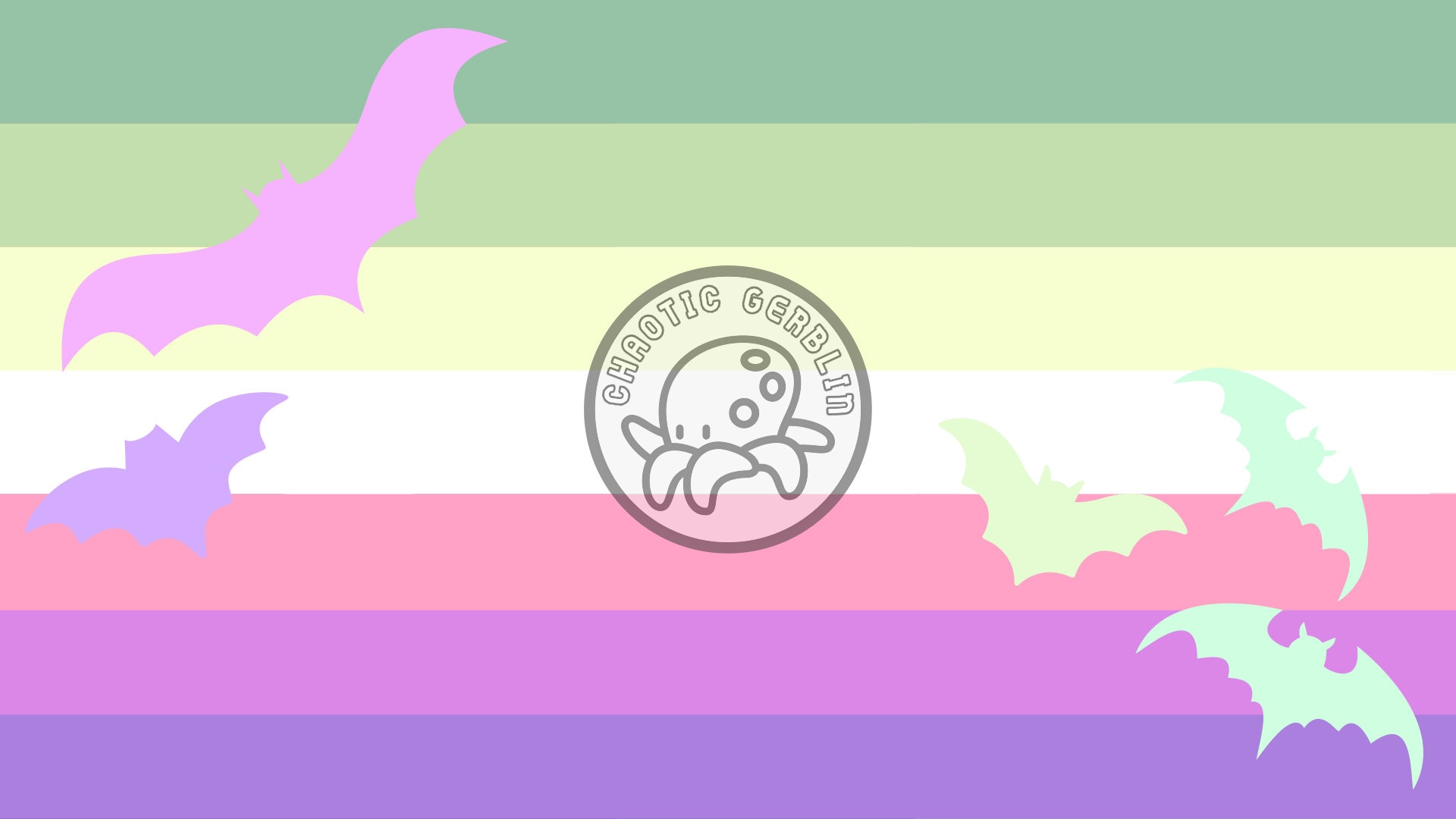 Genderfae Pride Flag Halloween Digital Computer Wallpaper - Etsy