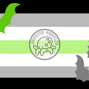 Agender Pride Flag Halloween Digital Computer Wallpaper - Etsy